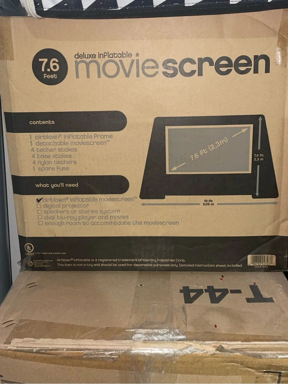 Gemmy | Tablets & Accessories | Gemmy Deluxe Inflatable Movie Screen ...